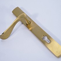 Lever Handles on Back Plate - External Door Handles | Coastal Group