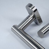 Lever Handles on Oval Rose - External Door Handles | Coastal Group