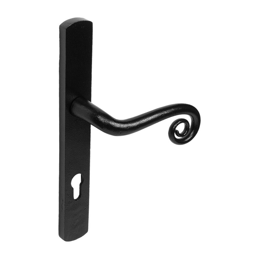 Black Antique 'Curly Tail' Lever Door Handle - DURATIQUE™ | Coastal Group