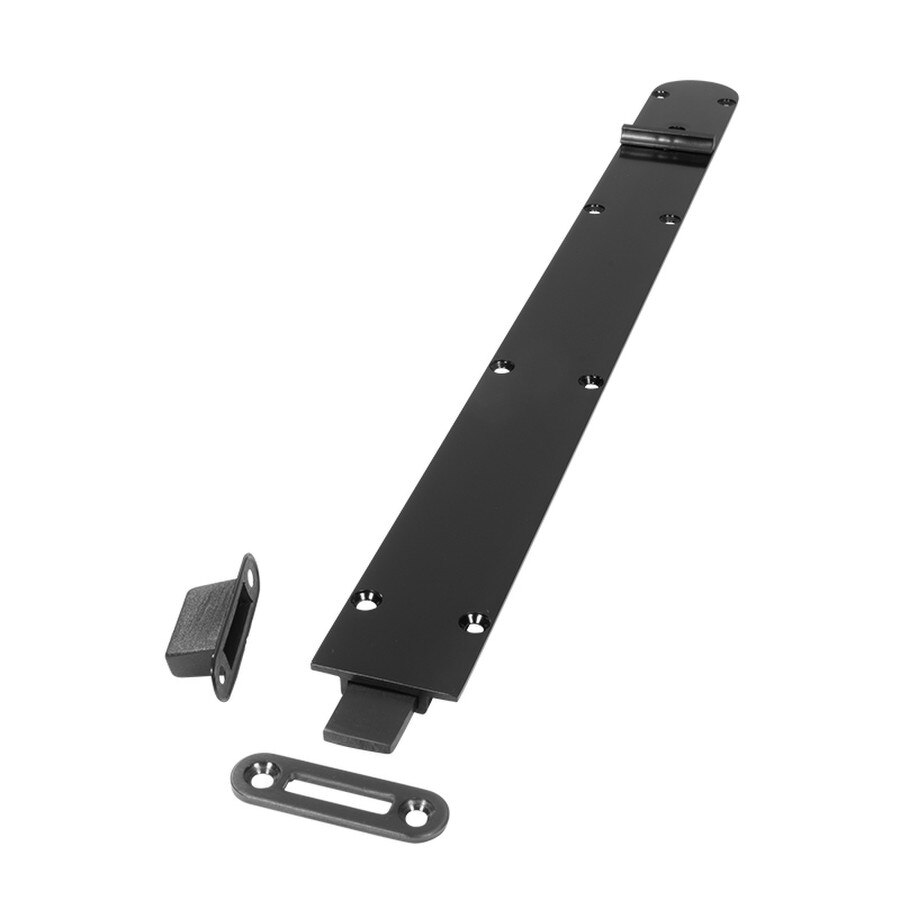 Flush Bolt - 450mm - Non-Locking - Outward Opening - Black Finish ...