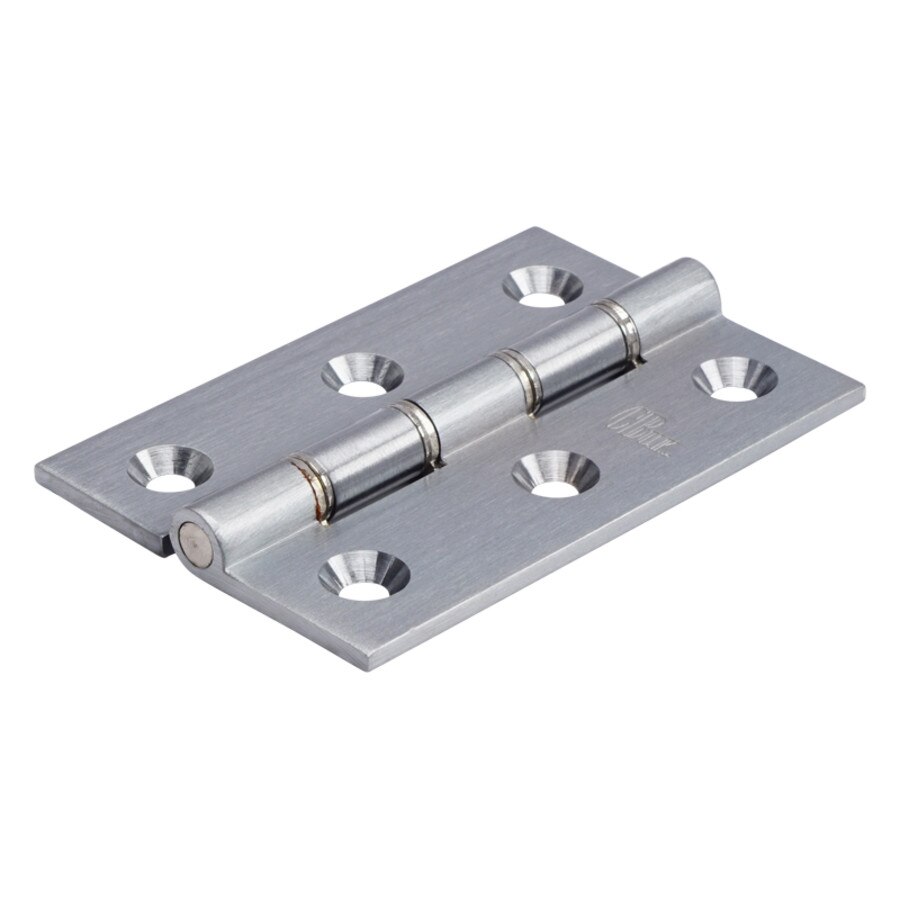 Double Stainless Steel Washered Brass Hinge
