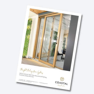 Inowa Bottom Rolling External Sliding Door System | Coastal Group