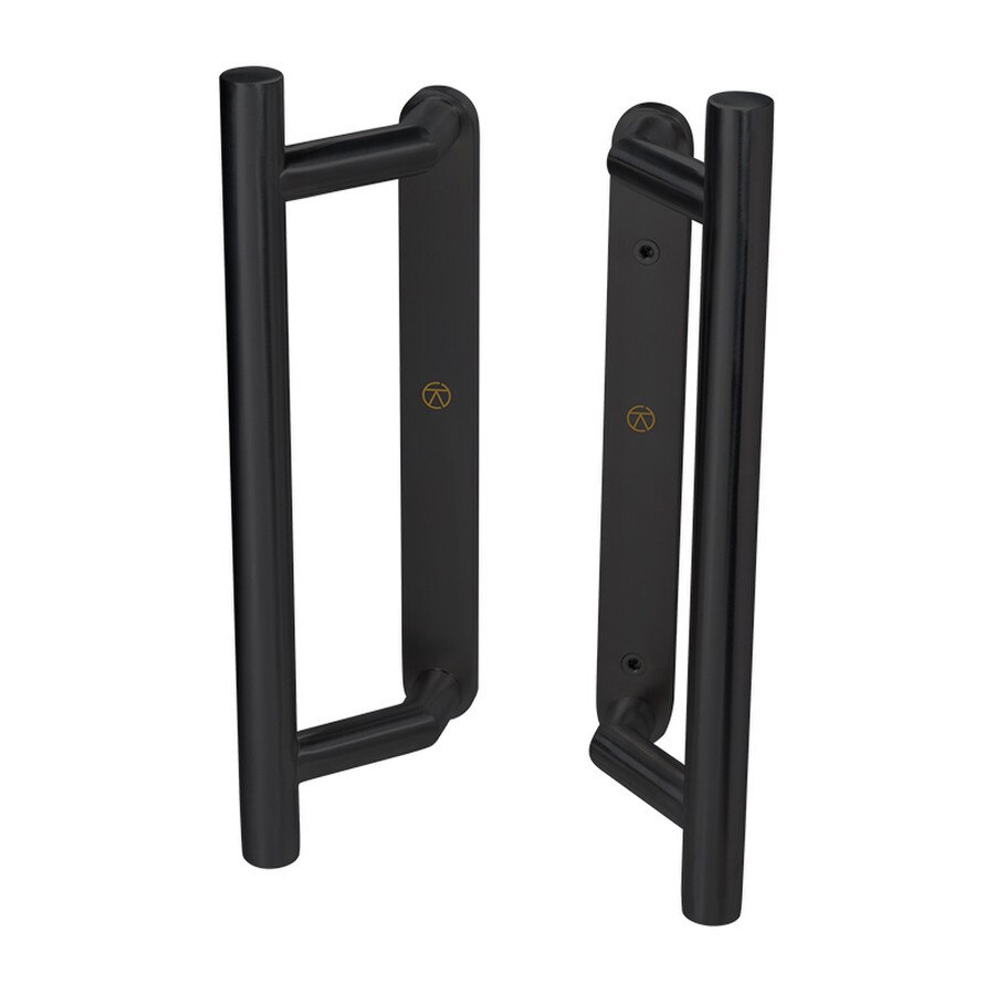 Sliding Door Handles BLU KM905 in Black | Coastal Group
