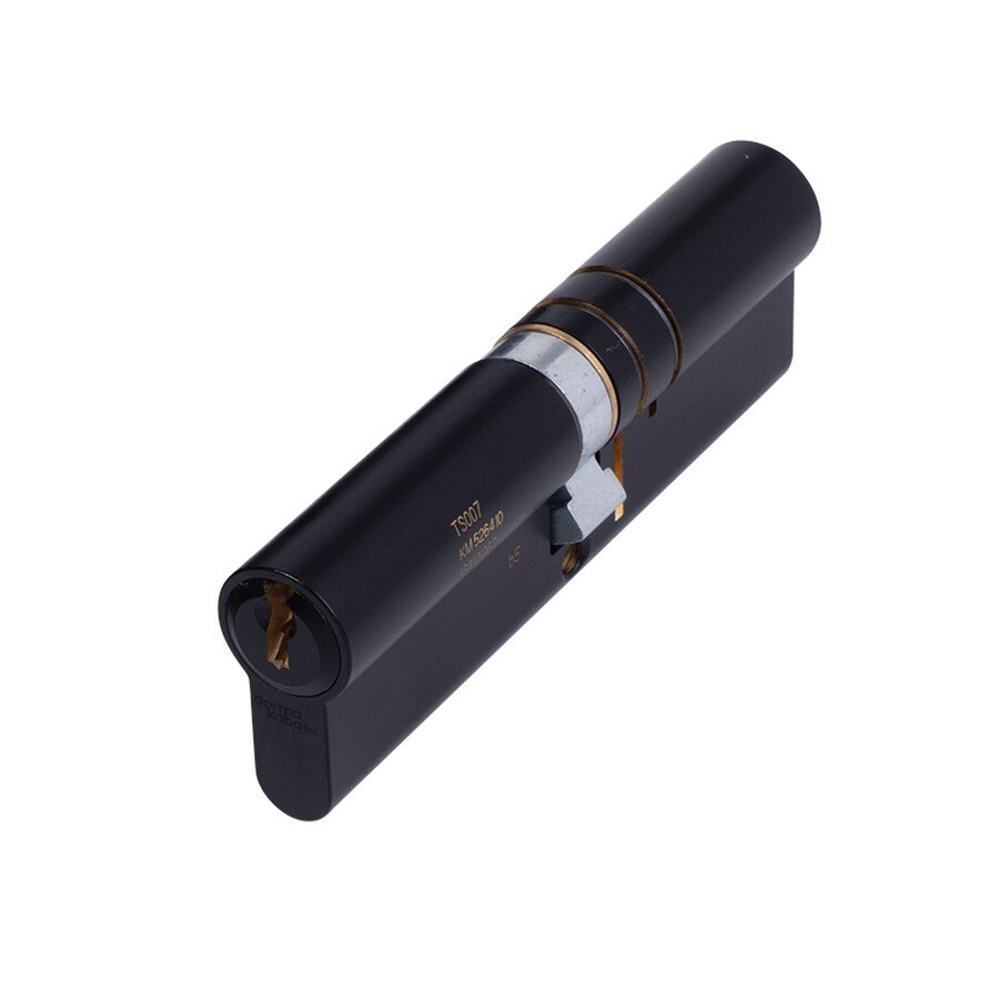 3 Star High Security Euro Profile Double Cylinder 50-50 (100mm) Black Matt | Coastal Group