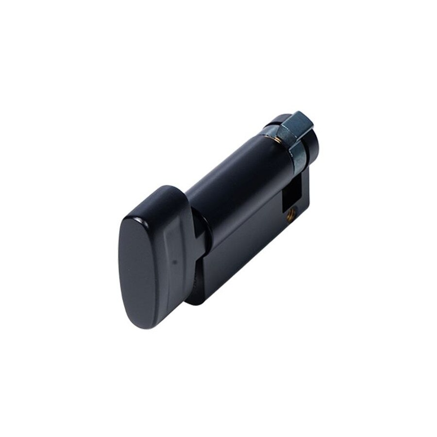 Half Euro Profile Thumb Turn Cylinder Only -10/45mm - Black | Coastal Group