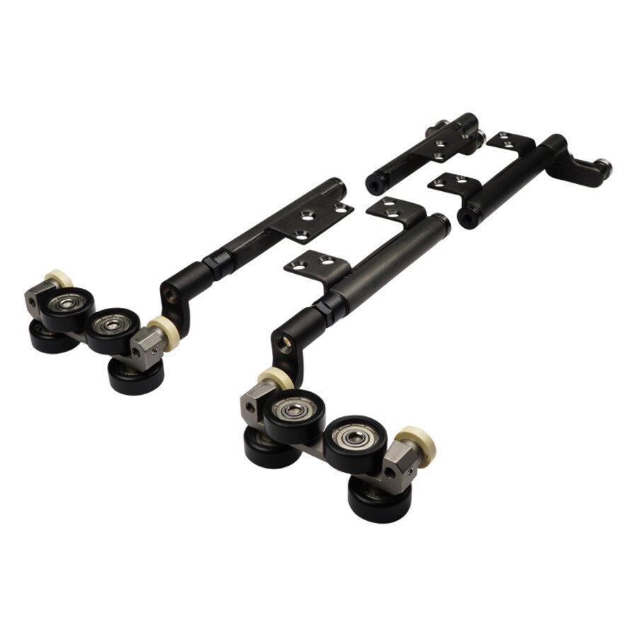 Securefold Bottom Rolling Non-Mortice Rebated End Hanger Set