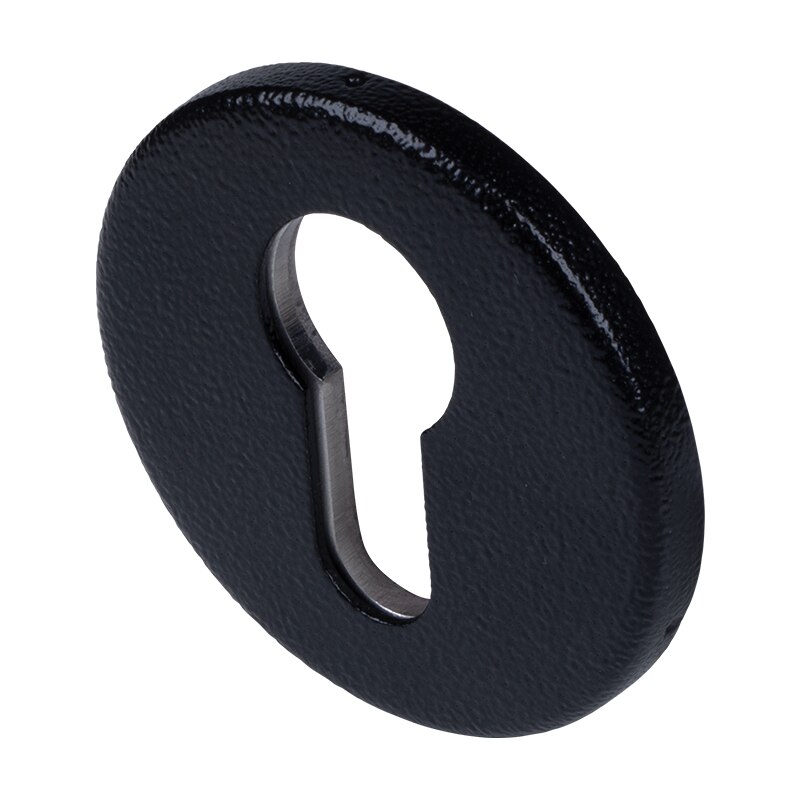 Black Antique Slimline Escutcheon - DURATIQUE™ SE35 Textured Matt Black ...