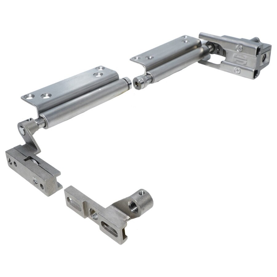 Pivot Set - Satin Stainless Steel - Securefold Pro Bifolds | Coastal Group