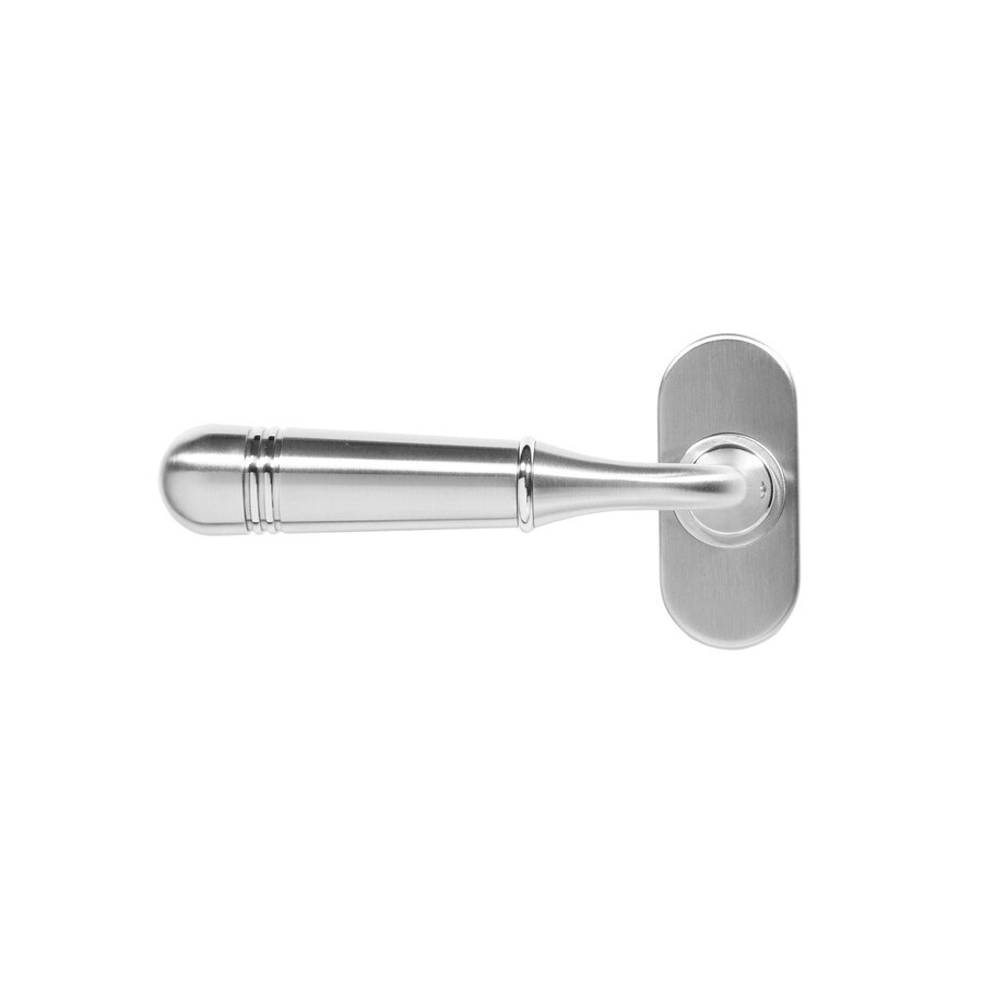 Opera Lever Handle on Oval Rose, BLU TBH085, 316 Stainless Steel in ...