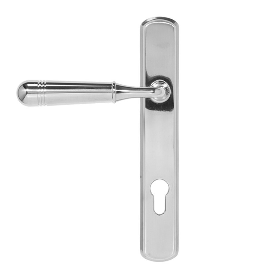 Opera Lever Handle on 092 Backplate, Polished Stainless Steel Finish ...