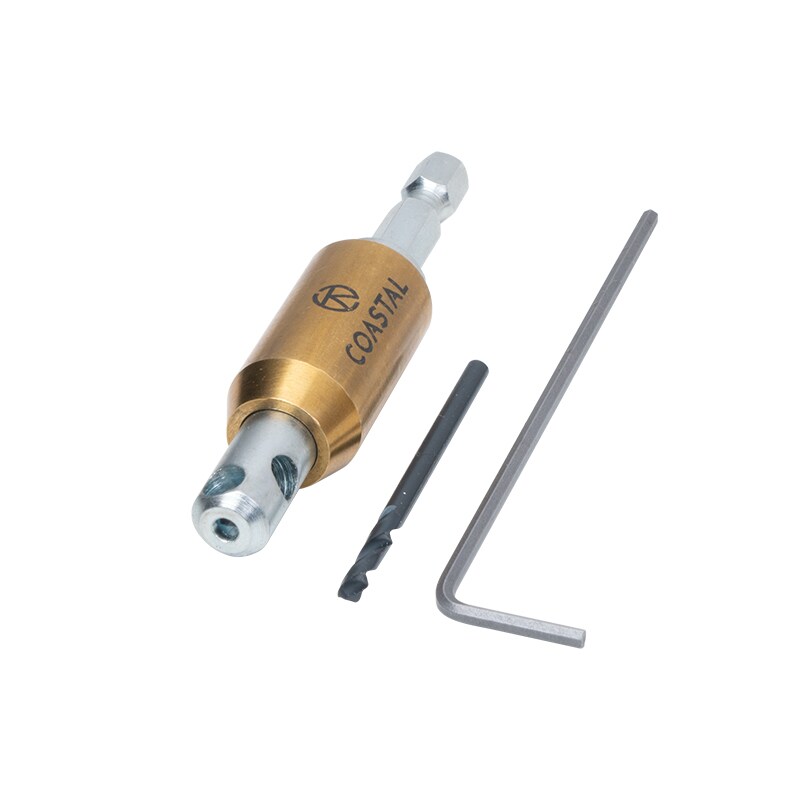 Centering bit for hinges store